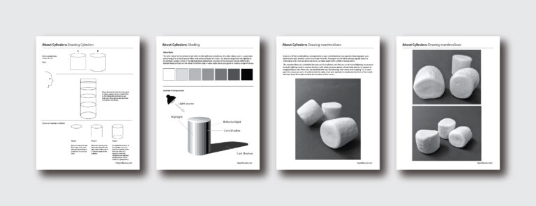 Drawing Cylinders Substitute Plan - My Art Lesson