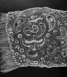 Lace Drawing - My Art Lesson