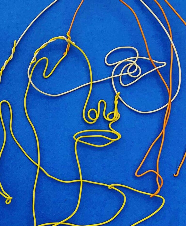 Wire Portraits - My Art Lesson