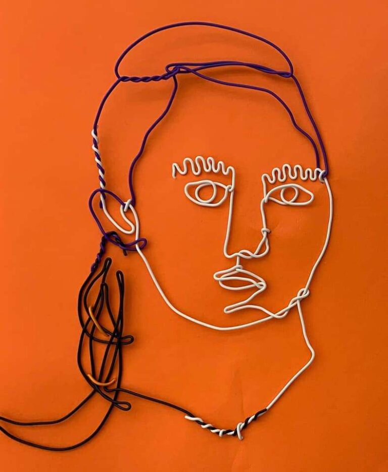 Wire Portraits - My Art Lesson