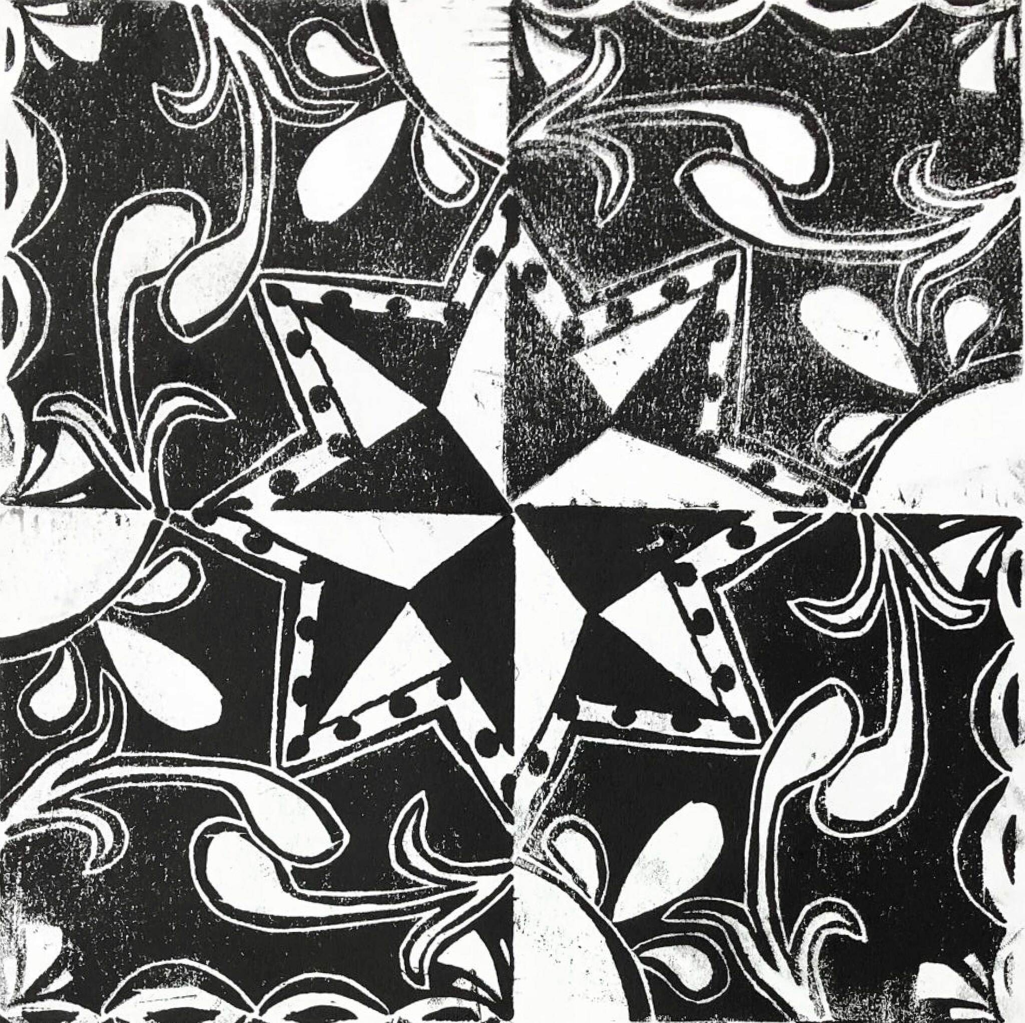 Radial Print - My Art Lesson