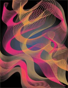 Abstract line design - My Art Lesson