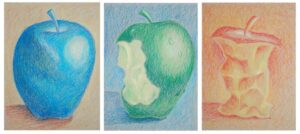 Color theory with Fruit Forms - My Art Lesson