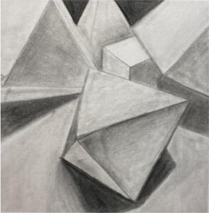 Origami Graphite Value Still Life - My Art Lesson
